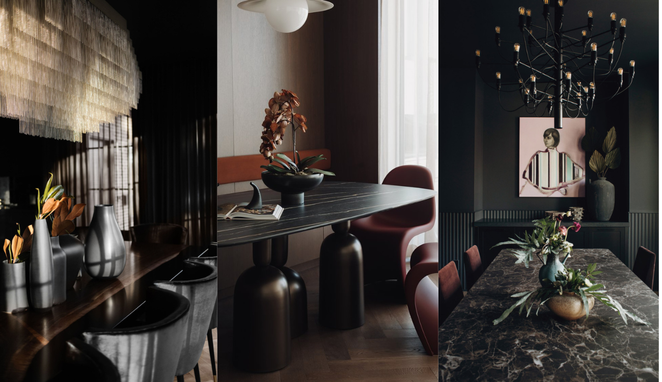 8 Homes with Dark, Dramatic Dining Rooms - Western Living