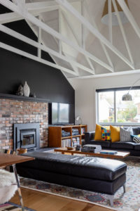 This Scandi-Bohemian Retreat Features Exposed Rafters and a Daring ...